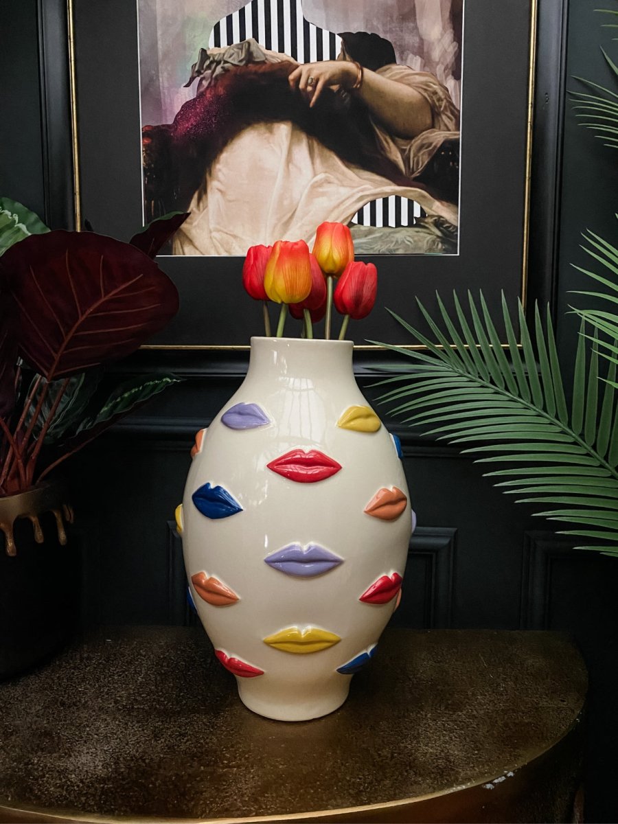Large Multi Lips Vase | Punk & Poodle – PUNK & POODLE