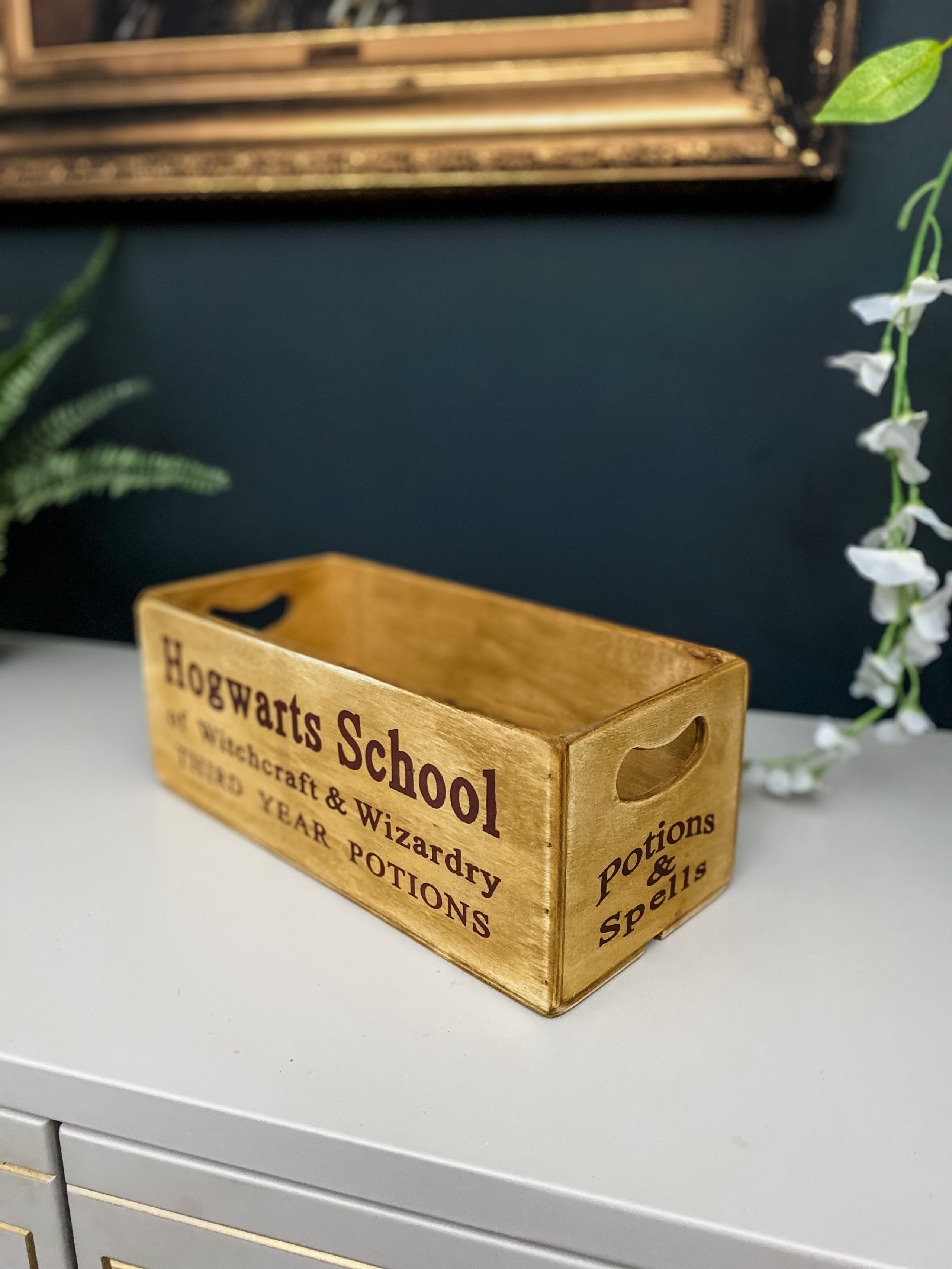 Witchcraft & Wizardry Potions Wooden Storage Box – Punk & Poodle