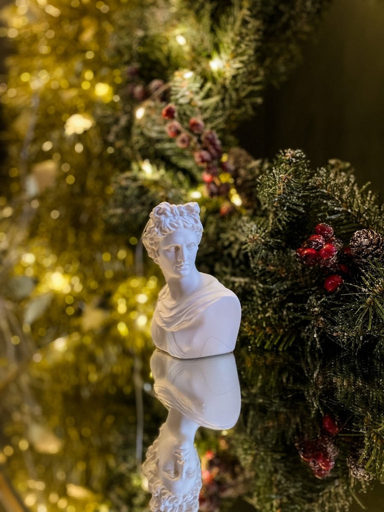 White Apollo & Artemis Bust Hanging Decorations | Punk & Poodle