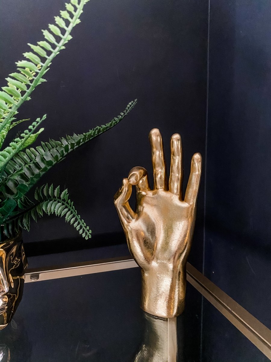 OK Hand Ornament | Gold – PUNK & POODLE