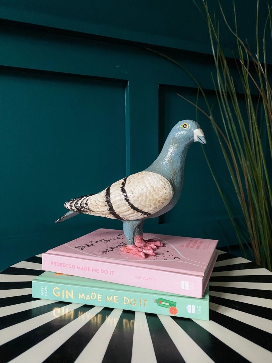 Pigeon Standing Cast Iron Figure | Punk & Poodle