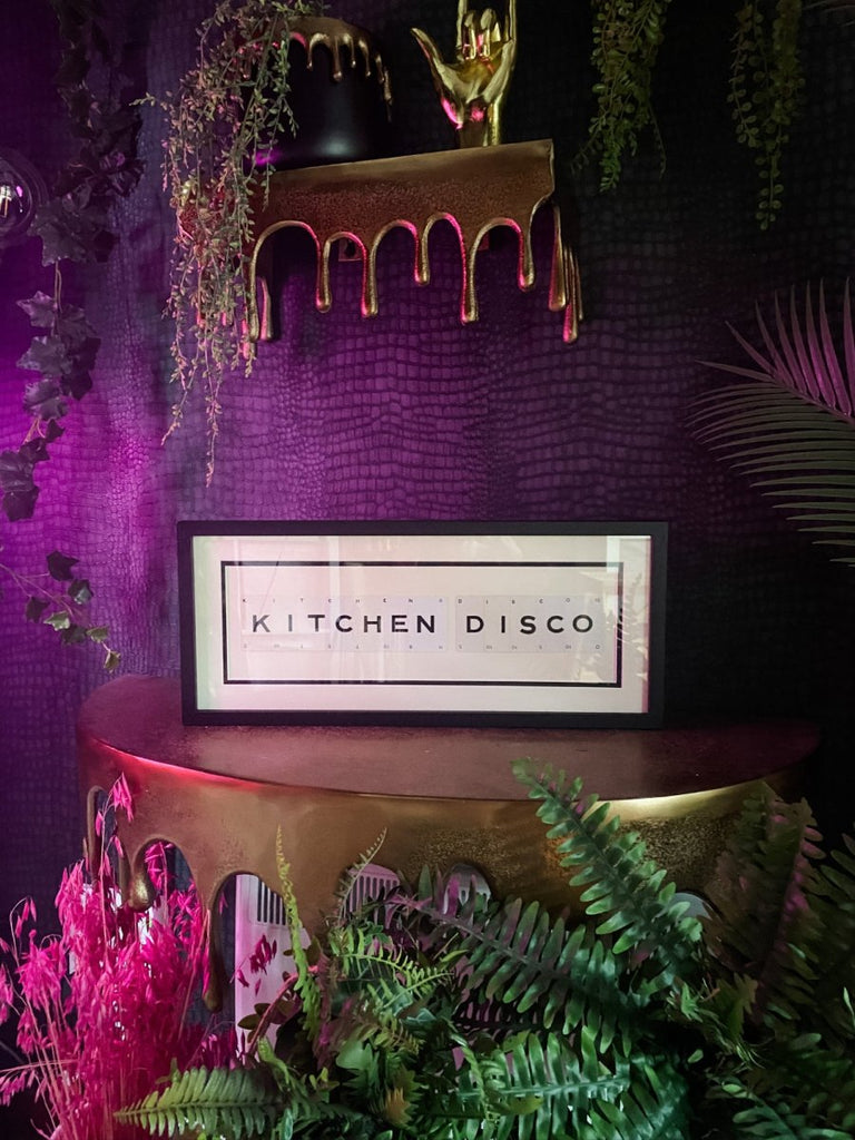 Kitchen Disco Playing Cards Wall Art | Punk & Poodle